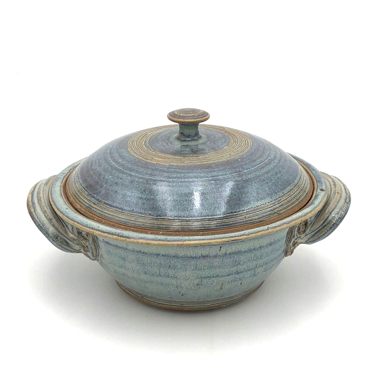 Coburn - Medium Lidded Casserole (Light Blue) – Phoenix Gallery