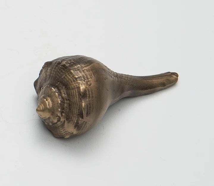 Nelles Studios - Cast Bronze Sculpture - Lightning Whelk Shell #729 ...