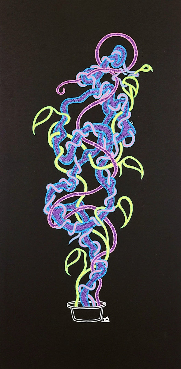 Hatch - 12"x24" Acrylic Pen - "Skate" – Phoenix Gallery
